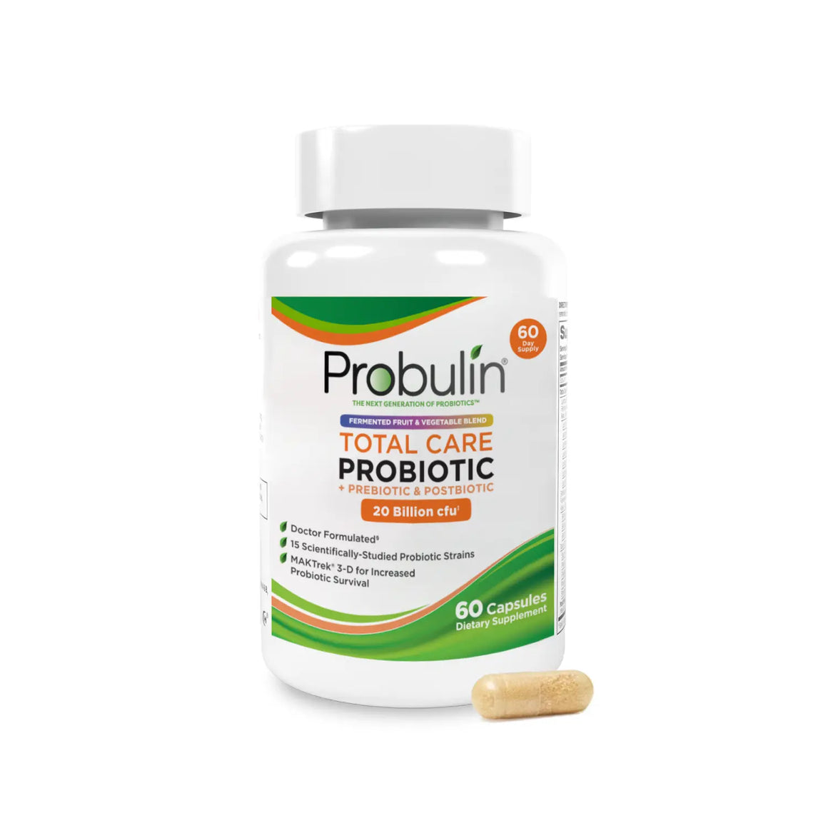 Total Care Probiotic Capsules - 60 Count - Probulin